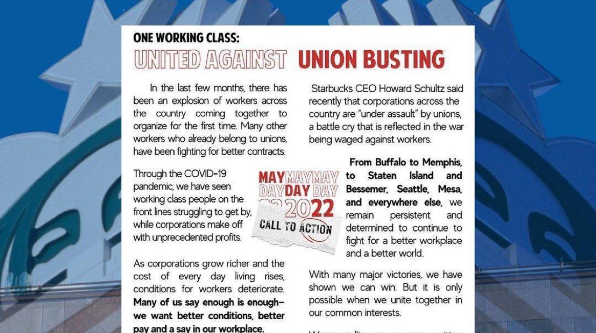 Unite Against Union Busting: May Day Call to Action - World-Outlook